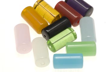 Multi Coloured Tube Bead (String) - Beads And More