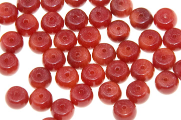 Red 5mm Round Bead (50 Pack) - Beads And More