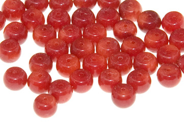 Red 5mm Round Bead (50 Pack) - Beads And More