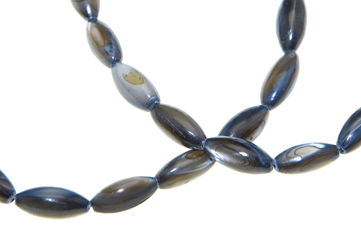 Grey Rice Shell Bead (27 Pack) - Beads And More