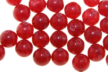 Red 6mm Round Bead (22 Pack) - Beads And More