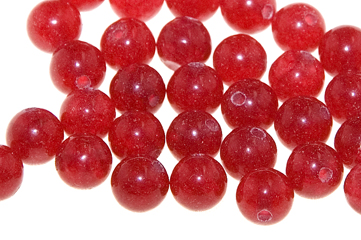 Red 6mm Round Bead (22 Pack) - Beads And More