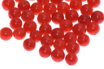 Red 3mm Round Bead (50 Pack) - Beads And More