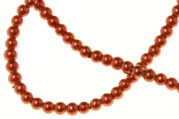 Red 3mm Round Glass Pearl Bead (String) - Beads And More