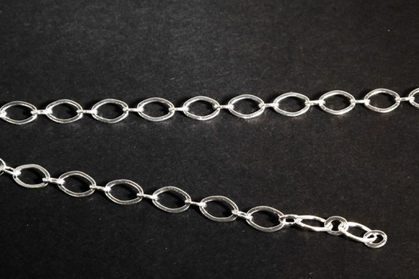 Silver 9mm Chain (metre) - Beads And More